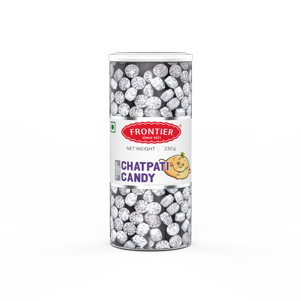 Buy CHATPATI CANDY CAN (230 GM) Online - Frontier Biscuit