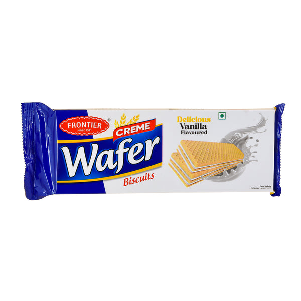 Buy VANILLA CREAM WAFER PACK (100 GM) Online - Frontier Biscuit