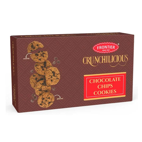 Buy CHOCOLATE CHIPS COOKIES (300 GM) Online - Frontier Biscuit