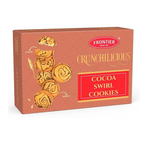 Buy COCOA SWIRL COOKIES (300 GM) Online - Frontier Biscuit